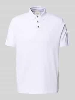 Calvin Klein Relaxed Fit Poloshirt mit Logo-Stitching Modell SUPIMA