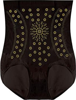 Generic Short de modelage en Fibre ionique de Soie glacée - Taille Haute - Contrôle du Ventre - pour Femme - Ice Silk ION Fiber Repair Shapewear Short Baiclou