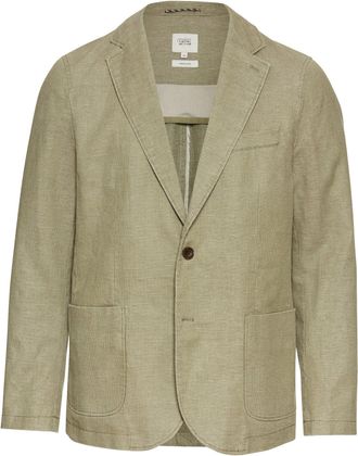 Camel Active Herren Freizeitblazer mit 2-Knopf-Verschluss Grün, menswear-50