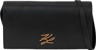 Karl Lagerfeld Hobo Bags - MINI K/AUTOGRAPH Mini-Tasche - Gr. unisize - in Schwarz - f&uuml;r Damen