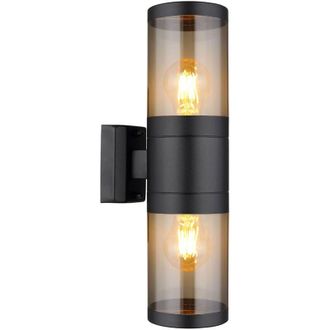 Globo Lighting wandleuchte - Xeloo - schwarz - metall - E27 - 32014-2BS