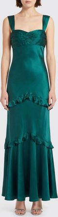 Saloni Robe Femme couleur &eacute;meraude