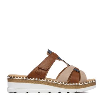 Rieker Pantoletten Rieker CEO-V1291-90 Hellbraun