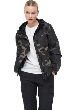 Brandit Women Summer Frontzip Windbrea, Farbe: darkcamo, Gr&ouml;&szlig;e: XXL