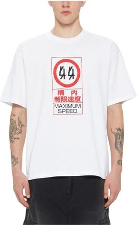 44 Label Group Homme, Tops, Blanc, Taille: XL T-Chemises