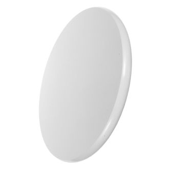 Garneck Ergonomischer Holz hockersitz Weiß Robuste Runde Sitzfläche als Ersatzteil für Barhocker Vielseitig für Restaurant Esszimmer und Moderne Einrichtung G