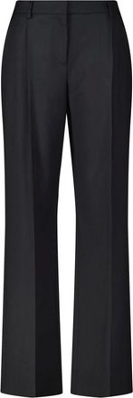 Lardini Femme, Pantalons, Noir, Taille: 38 FR Pantalon Élégant Straight-Fit