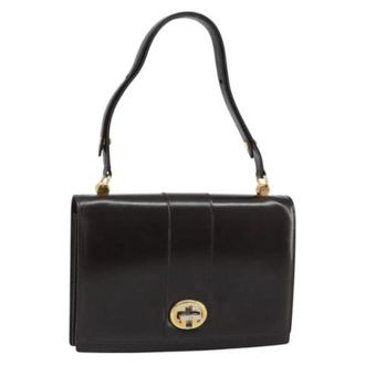 Gucci Pre-owned Leder-Umh&auml;ngetasche - - Pre-owned - Damen - Braun - ONE SIZE