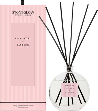 Stoneglow Modern Classics - Pink Peony & Gardenia - Schilfrohr-Diffusor, gro&szlig;