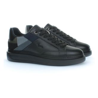Harmont & Blaine Sneaker mit Logo-Stickerei und Paneelen - - Shoes - Herren - Schwarzk - 44 EU