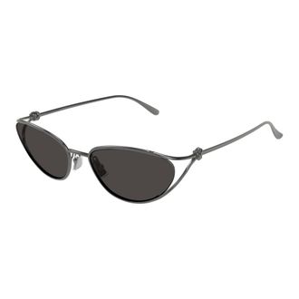 Bottega Veneta Femme, Accessoires, Gris, Taille: 57 MM Lunettes de soleil