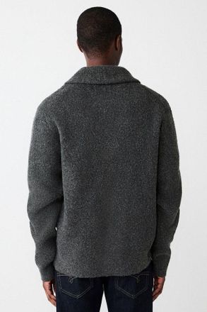 Next Strickjacke Relaxed Fit Strickjacke mit Schalkragen (1-tlg)