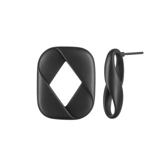 Dansk Copenhagen In:store Chunky Post Ohrring - - Accessories - Damen - Schwarzk - ONE SIZE