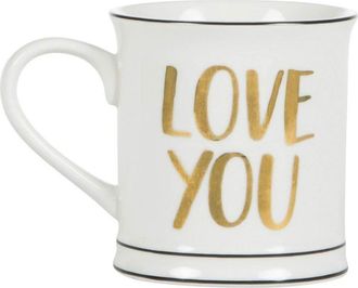 Sass & Belle Monochrome Love You Mug