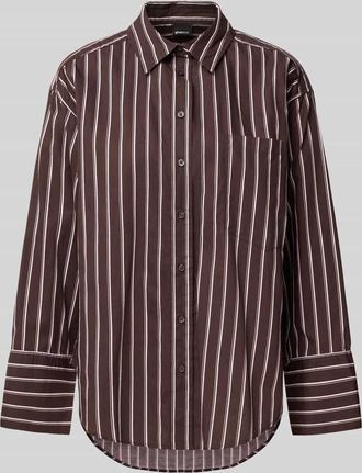 Gina Tricot Oversized Hemdbluse mit Brusttasche
