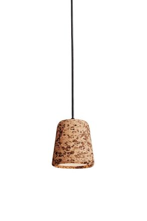 New Works Material Suspension Lamp, Mixed Cork
