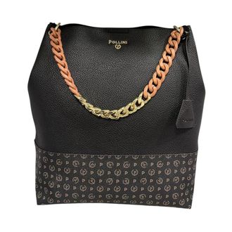 Pollini Femme, Sacs, Noir, Taille: ONE Size Bucket Bags