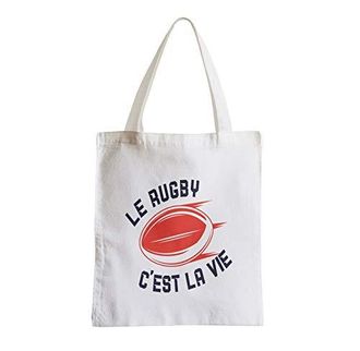 Fabulous Grand Sac Shopping Plage Etudiant Le Rugby cest la vie Sport XV Ballon Stade France