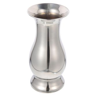 BESPORTBLE Edelstahl Blumenvase Tischvase Aus Metall Moderne Vase F&uuml;r Blumenarrangements Dekorative Vase F&uuml;r Zuhause Und Garten