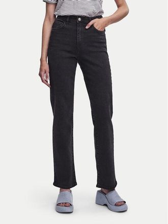 Pieces Jeans Kelly 17147294 Schwarz Straight Fit