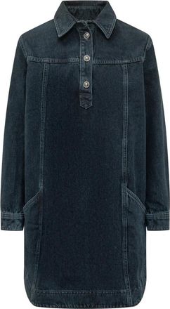 BA&SH Femme, Robes, Bleu, Taille: 38 FR Shirt Robes