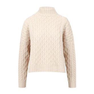 Max Mara Damen, Strickwaren, Beige, MGröße