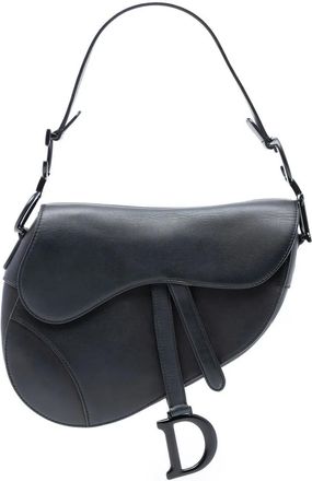 Dior Hobo Bags - Ultra Matte Calfskin Saddle Bag - Gr. unisize - in Schwarz - f&uuml;r Damen