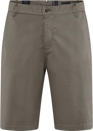 Bomboogie Homme, Shorts, Beige, Taille: W30 Bermuda en coton avec micro-imprim&eacute;