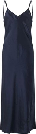 Vince Femme, Robes, Bleu, Taille: 38 FR Maxi Dress