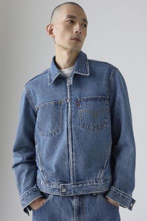 Levi's Veste Trucker Twist - Homme - Bleu / Lets Do The Twist T - XL