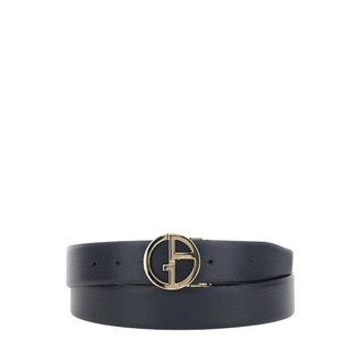 Giorgio Armani Wendeg&uuml;rtel aus Glatt- und Narbenleder - - Accessories - Herren - Blau - ONE SIZE