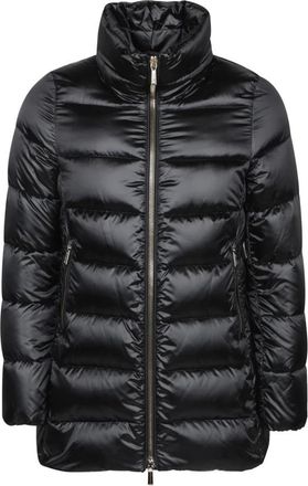 Moorer Gl&auml;nzende Steppjacke mit Ergonomischem Schnitt - - Jackets - Damen - Schwarzk - S