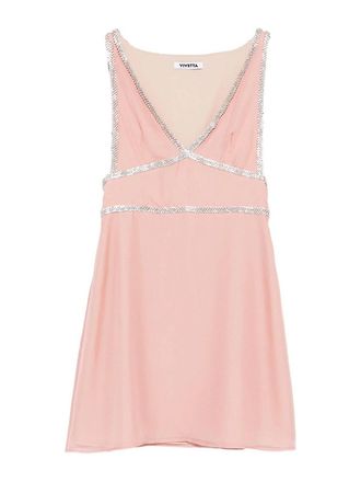 Vivetta Knielanges Kleid - Nude