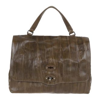 Zanellato Femme, Sacs, Vert, Taille: ONE Size Postina Plisse