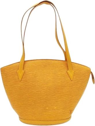 Louis Vuitton Sac bandouli&egrave;re vintage Pre-owned en cuir Epi - Femme - Pre-owned - Jaune - Taille: ONE Size