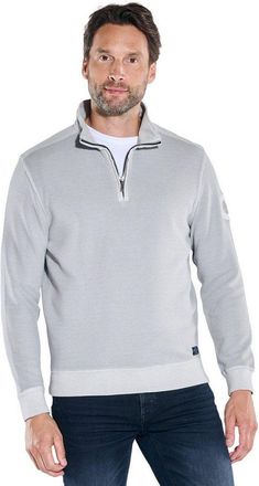 Engbers Sweatshirt engbers Herren Sweatshirt in Satin-Warenqualität, Hellgrau