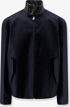 Bottega Veneta Harrington compact cotton gabardine jacket - BOTTEGA VENETA - gender_Man