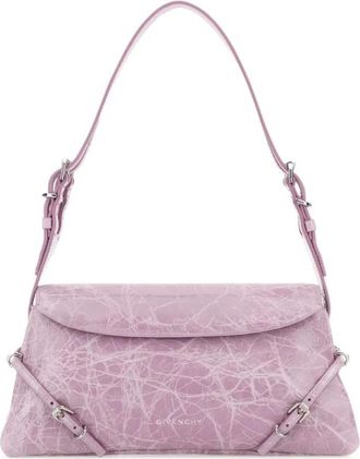 Givenchy Hobo Bags - Powder Pink Foldover Top Bag - Gr. unisize - in Rosa - f&uuml;r Damen