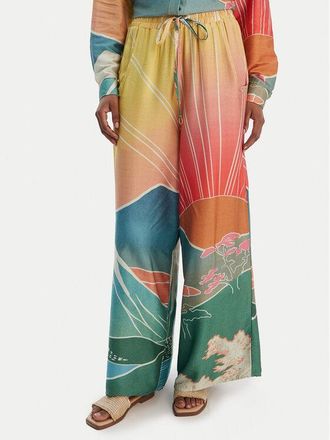 Maaji Stoffhose Sakura Scenery Ophelia PT1836CPA007 Gelb Relaxed Fit