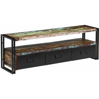 vidaXL Meuble tv Bois de r&eacute;cup&eacute;ration massif 120 x 30 x 40 cm Vidaxl