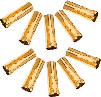 Cabilock 10 Stück Kandelabersockelfassungen Lampenfassung Kerzentropfschutz Lampenfassung Ersatzabdeckung Kristall Hängelampenteile Kerzenlichthülsenfassung Ke