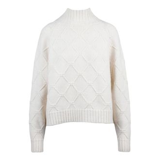 Elisabetta Franchi Damen, Strickwaren, Wei&szlig;, MGr&ouml;&szlig;e