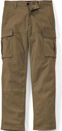 Lands End Cargo-Hose mit Stretch, Classic Fit, Herren, Größe:48-50 regular, Braun, Elasthan/Baumwoll-Mischung, by Lands End