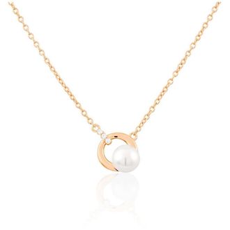 Cleor Collier en argent 925/1000 et zircon