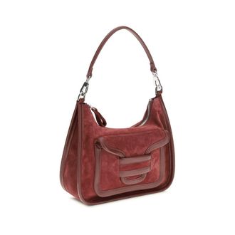 Pierre Hardy Womens Bordeaux Calf Leather Bos Taurus Shoulder Bag