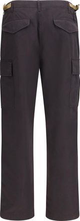 Burberry Cotton Ripstop Cargo Pants - Brown