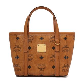 MCM Mcm, Femme, Sacs, Brun, Taille: ONE Size Toni Top-Zip Shopper