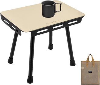 Generic Kleiner Klapptisch - Picknicktisch f&uuml;r Camping im Freien, robuster Klapptisch | tragbarer Grill, Zeichenstuhl, Klappbank, Picknicktisch, Strandtisch f