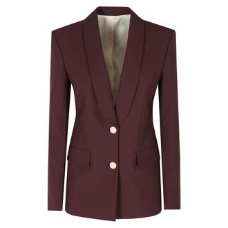 Alberta Ferretti Blazer - - Jackets - Damen - Rot - S