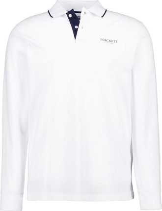 Hackett Herren Polo-Shirt wei&szlig; Classic Fit